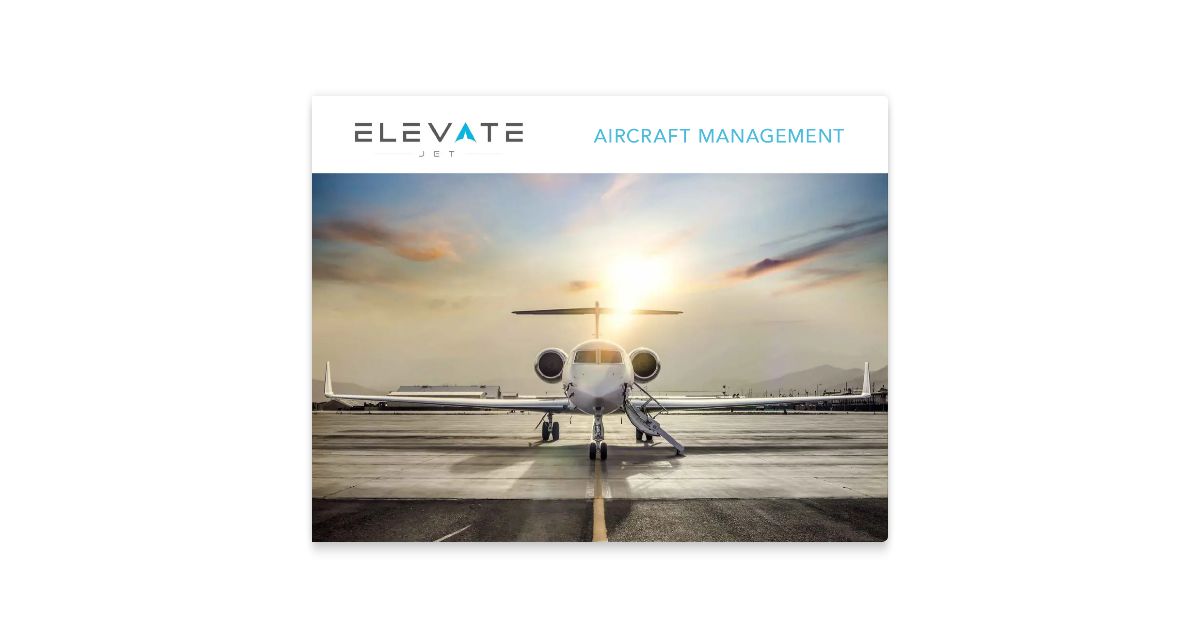Elevate Jet -Aircraft Management